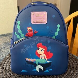 Loungefly | Bags | The Little Mermaid Loungefly Backpack | Poshmark